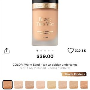 Too Faced | Makeup | Too Faced Born This Way Foundation | Poshmark